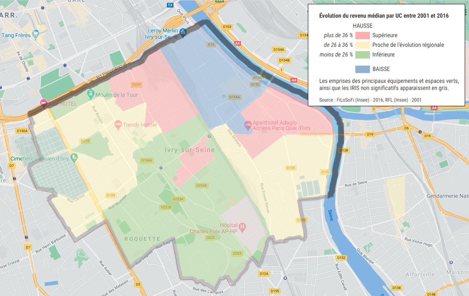 APUR – Evolution des revenus dans le Grand Paris : zoom sur Ivry Port ...